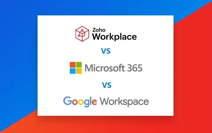 Best Suite 2025: Zoho vs Google Workspace vs Microsoft 365